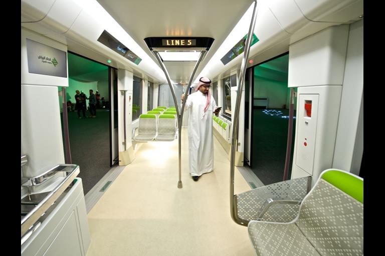 Tracklaying starts on Riyadh metro | Metro Report International ...